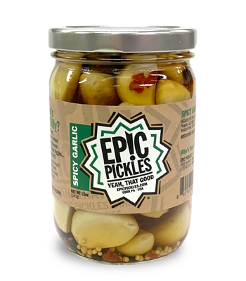 Spicy Garlic – Epic Pickles